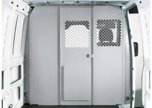 Heavy-Duty Steel Partition for High Roof Ford Transit Vans - By ...