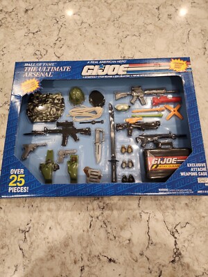 NIB Vintage 1993 GI JOE The Ultimate Arsenal Hall Of Fame 25 Piece ...