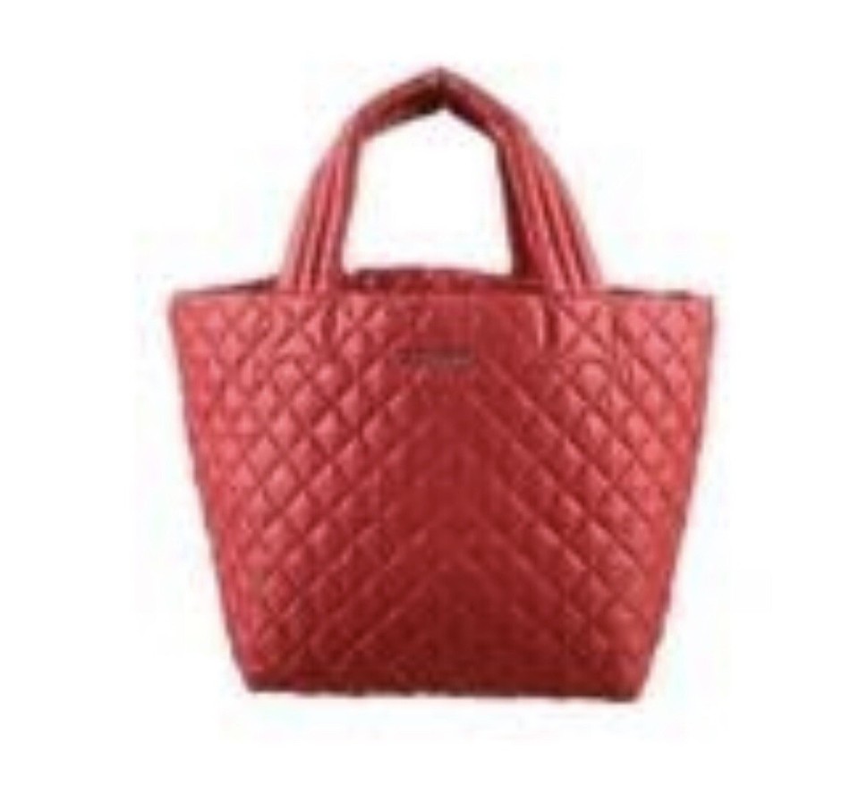 MZ Wallace Red Metro Tote Bag with Shoulder Strap I Excellent Cond | eBay