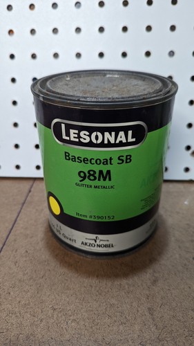 Lesonal Basecoat SB #98M Glitter Metallic 1 Quart Liter Unopened Old Stock | eBay