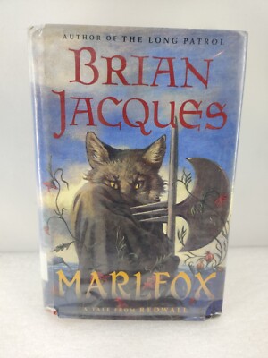 1998 Marlfox Redwall Brian Jacques HCDJ Book First American Ed, 1st ...