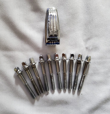 10PC Vintage 1950's - 1980's Ludwig Snare/ Tom Drum Tension Screws ...