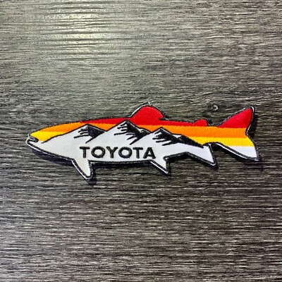Toyota Fishing Patch Tundra Tacoma SR5 4X4 4Runner Fj Land Cruiser TRD ...