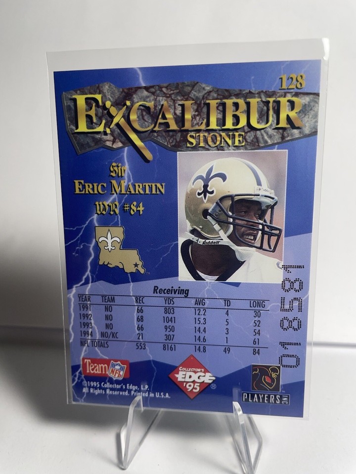 1995 Collectors Edge Excalibur Eric Martin 128 | eBay
