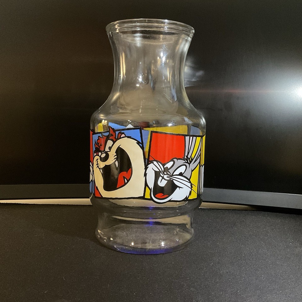 Vintage Anchor Hocking Looney Tunes Warner Bros Cartoon Character Juice ...