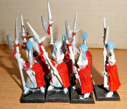 Lot of 7 High Elf HALBERD ARMED Warhammer Fantasy .Metal . GW OOP | eBay