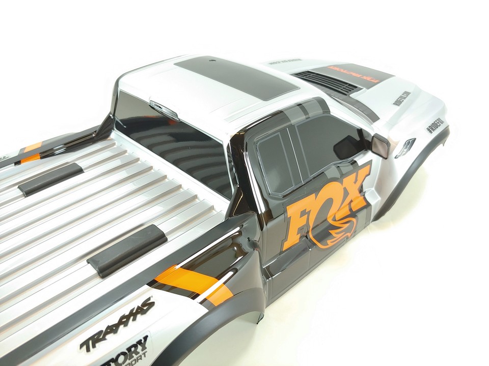 NEW: Traxxas Slash 2wd FOX SHOX FORD RAPTOR 1/10 SCT BODY *CLIPLESS ...