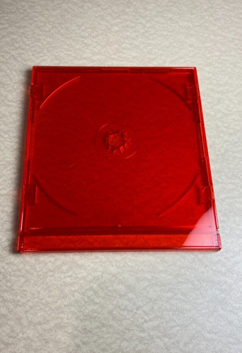 Pack of 25 Red Single CD Jewel Cases | eBay