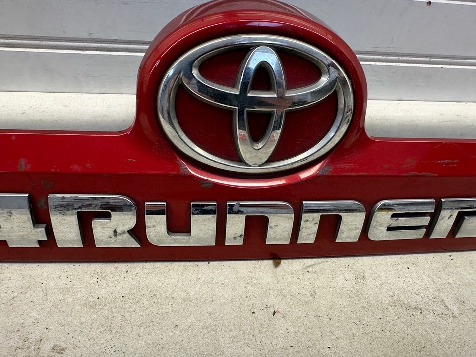 OEM 2014-2024 TOYOTA 4RUNNER REAR LIFTGATE FINISH PANEL GARNISH W ...