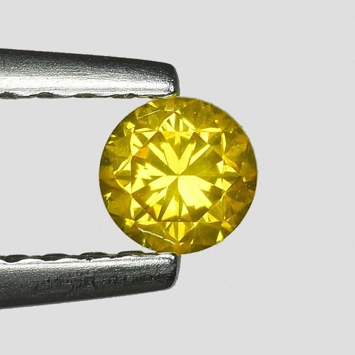 0.20cts 3.5mm Yellow Natural Loose Diamond "SEE VIDEO" | eBay