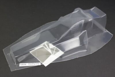 RC10 RCPS Team Associated Turbo Mirage SS Body with Window Masks .040 ...