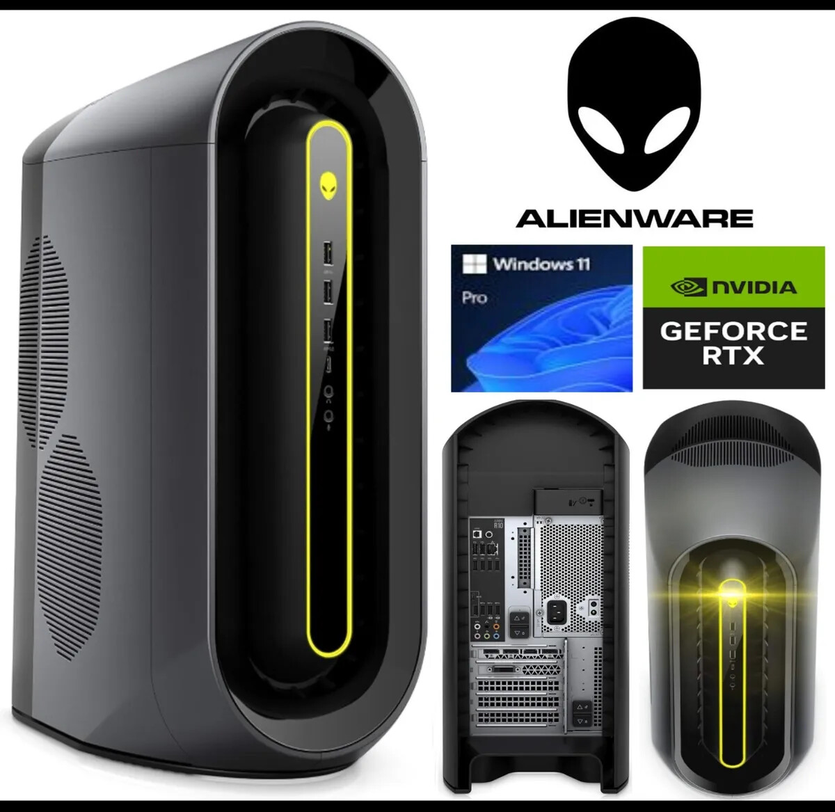 Alienware Aurora R10 Ryzen 5 5600X 64GB RAM 1TB SSD RTX3070 Win11 ...