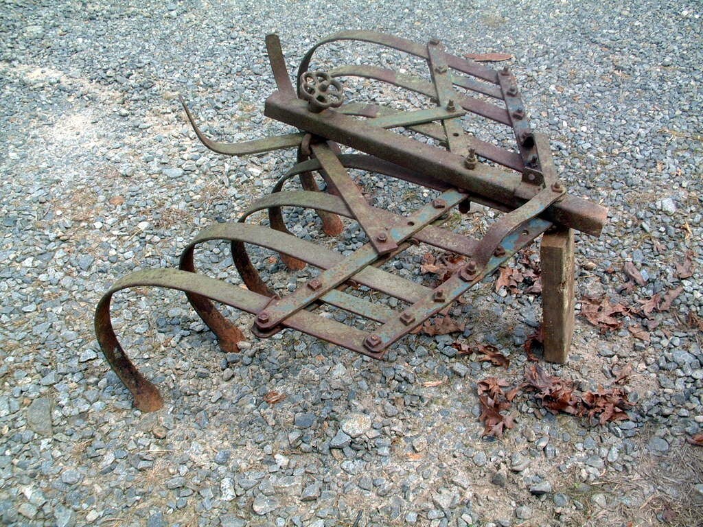 Small all Purpose Spring Plow, heavy duty, for small Tractor/4 Wheeler ...