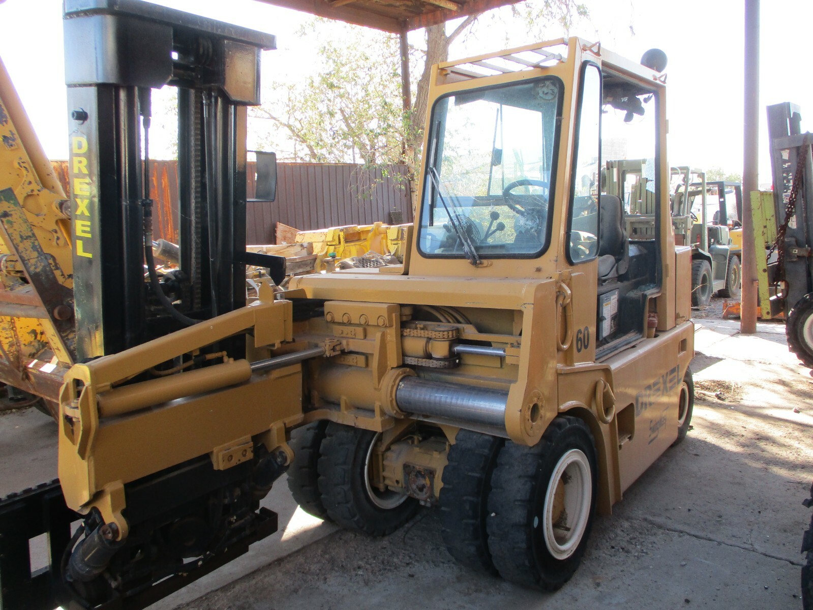 Drexel R60SL Swingmast Forklift, Pneumatic model: R60SL-DC | eBay