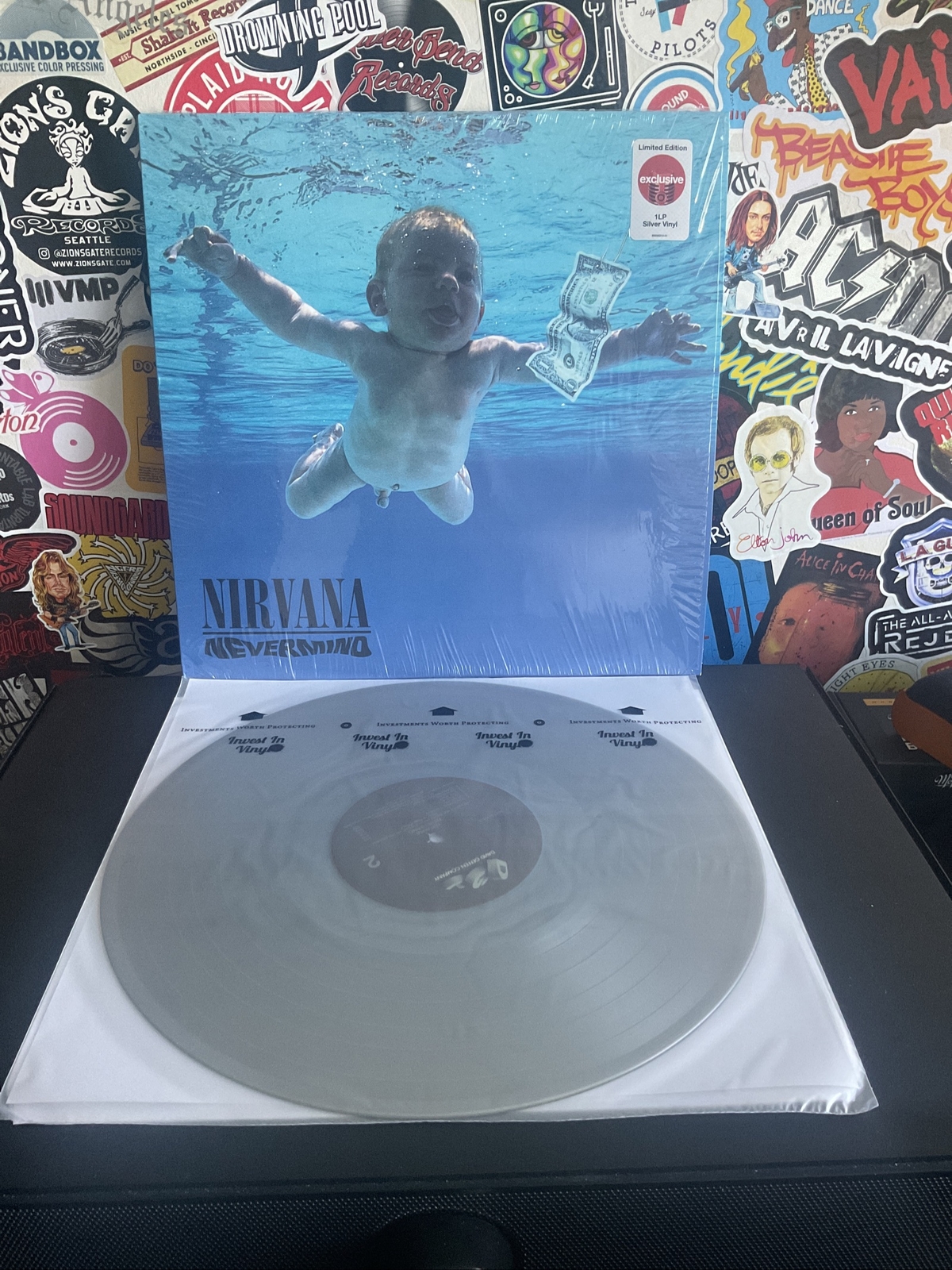 NIRVANA Nevermind VG++ SILVER VINYL W/HYPE STICKER 602577652905 | eBay