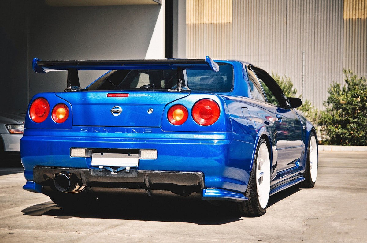 Nissan Skyline Gtr R34 Wide Body Back Sedan Love: An R34 With Room For