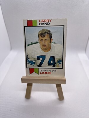1973 Topps - #93 Larry Hand, Lions. | eBay