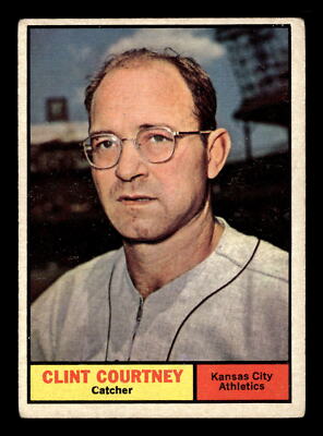 Clint Courtney 1961 Topps #342 Kansas City Athletics Vg-Ex | eBay
