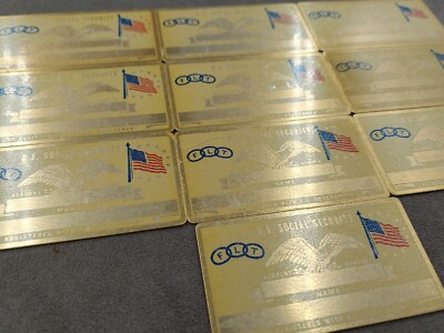 Engraving - Metal Social Security Card