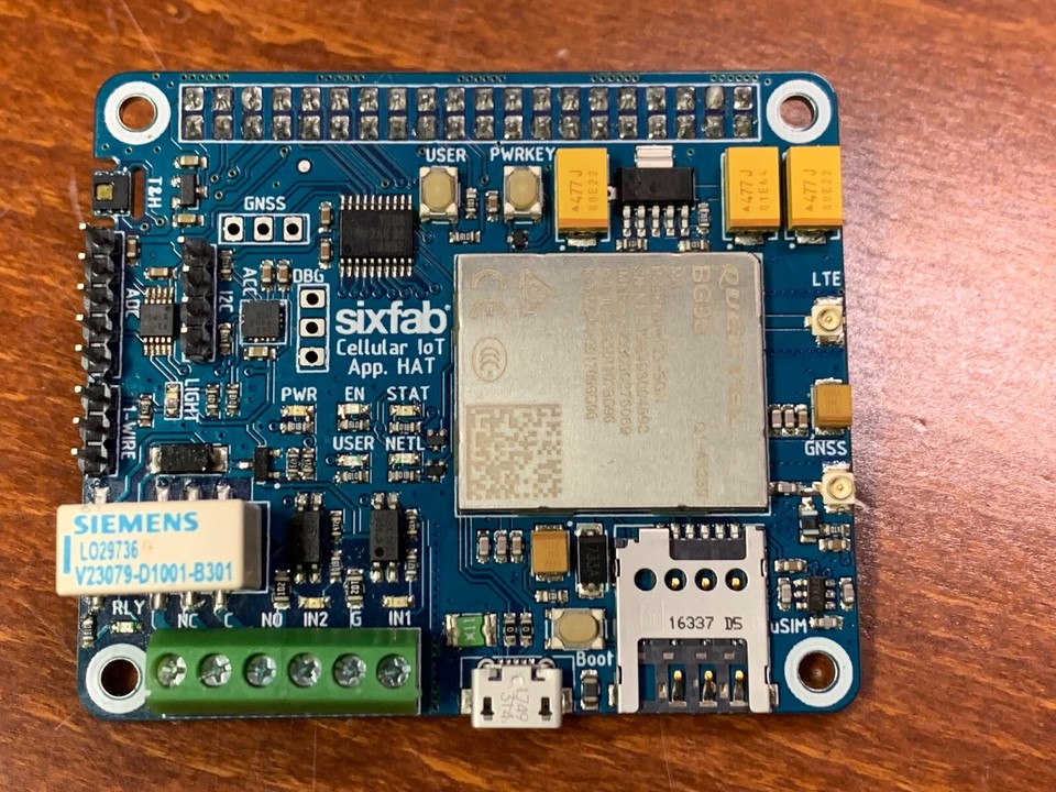 Raspberry Pi Cellular IoT Application Shield LTE-M & NB-IoT & eGPRS | eBay