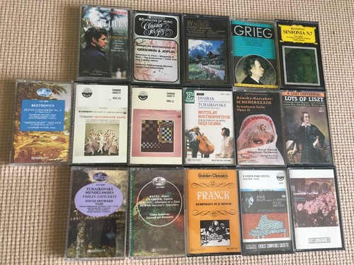 Classical Music Related Lot Of 16 Audio Cassette Tapes | eBay