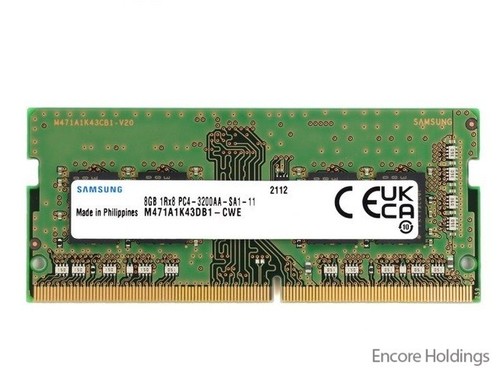 Dell 8GB Memory Module - DDR4 SDRAM - 3200MHz - 260 Pins - M471A1K43DB1 ...
