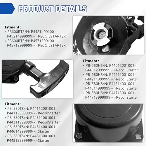 Pull Start Recoil Starter Echo A051002980 A050000340 EB600RT PB-580H PB ...