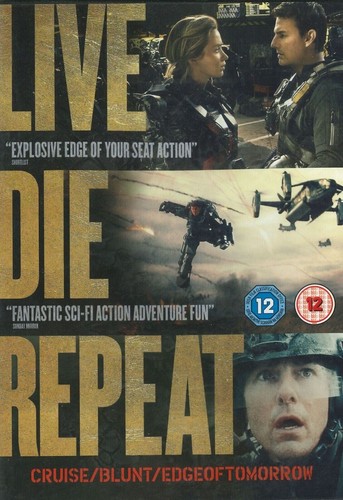 Live Die Repeat: Edge of Tomorrow (2014) DVD, Tom Cruise, Emily Blunt ...