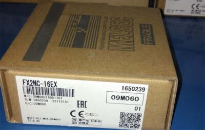 FX2NC-16EX 1PCS NEW MITSUBISHI PLC PROGRAMMABLE CONTERLLER MODULE FX2NC ...