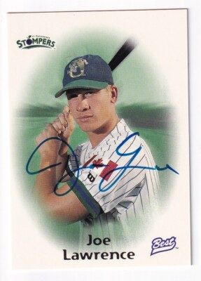 Joe Lawrence 1998 Best Auto Card | eBay