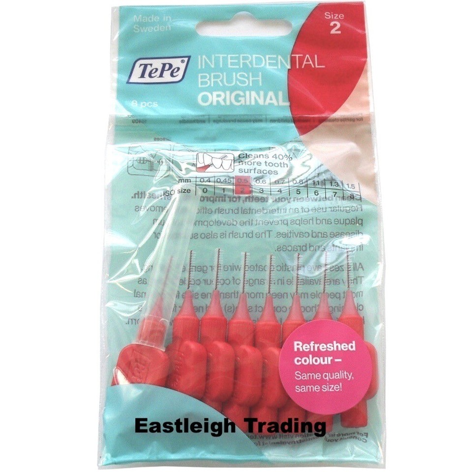 TePe Interdental Brushes Pack of 8 £5.99 / Wisdom Pack of 25 £8.75 ...
