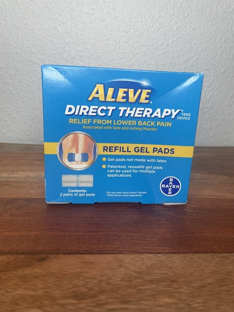 ALEVE Direct Therapy Refill Gel Pads 2 Pairs for sale online | eBay