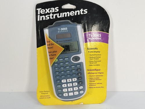 Texas Instruments TI-30XS MultiView Scientific Calculator - Blue for ...