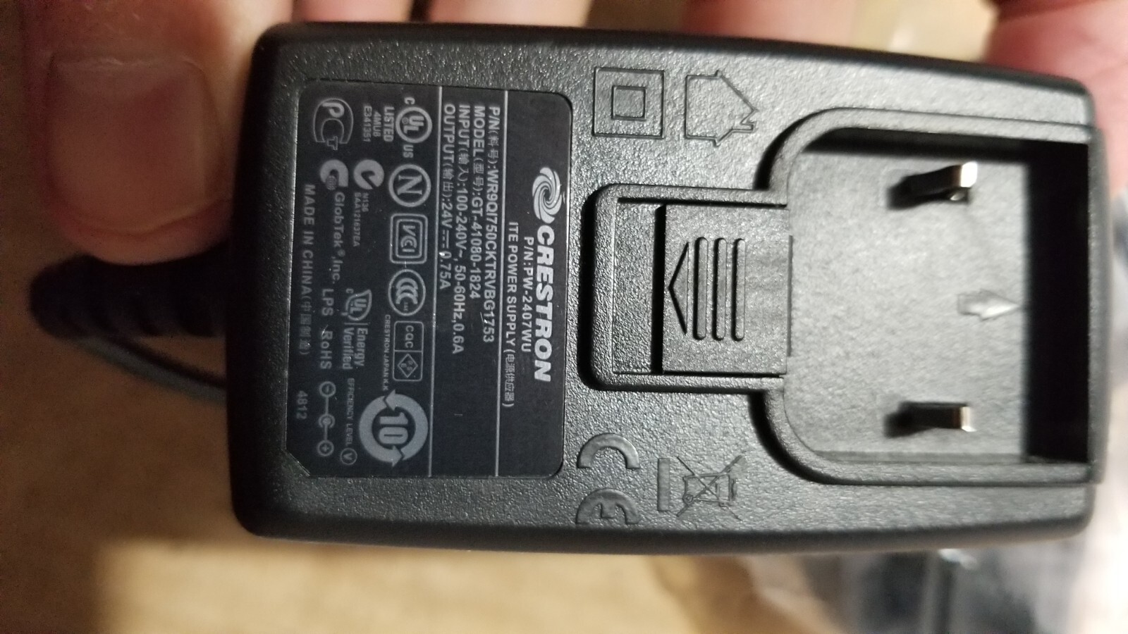 Crestron PW-2407WU 24V power supply NEW in box - Part 203607 | eBay