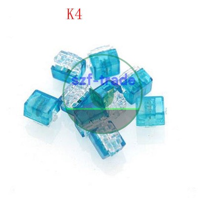 100x 4 Teleph1PCS Telecom Cable K4 Wire Connector Network Cable ...