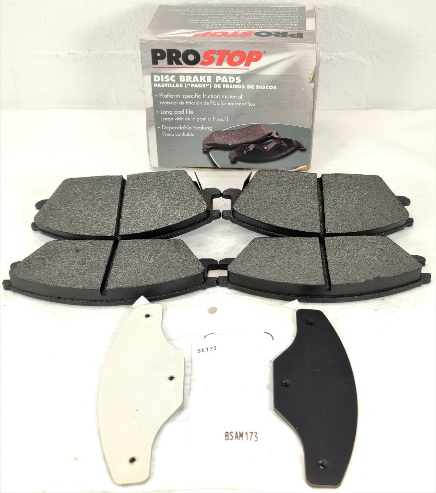 Pro stop PD440M Front Brake Pad Set For Precis Excel 87-89 Verna 04-06 ...