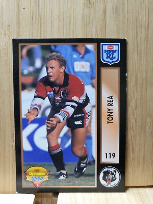 TONY REA🏆94 Series 1 NORTH SYDNEY #119 Rugby League NRL Card🏆 | eBay ...