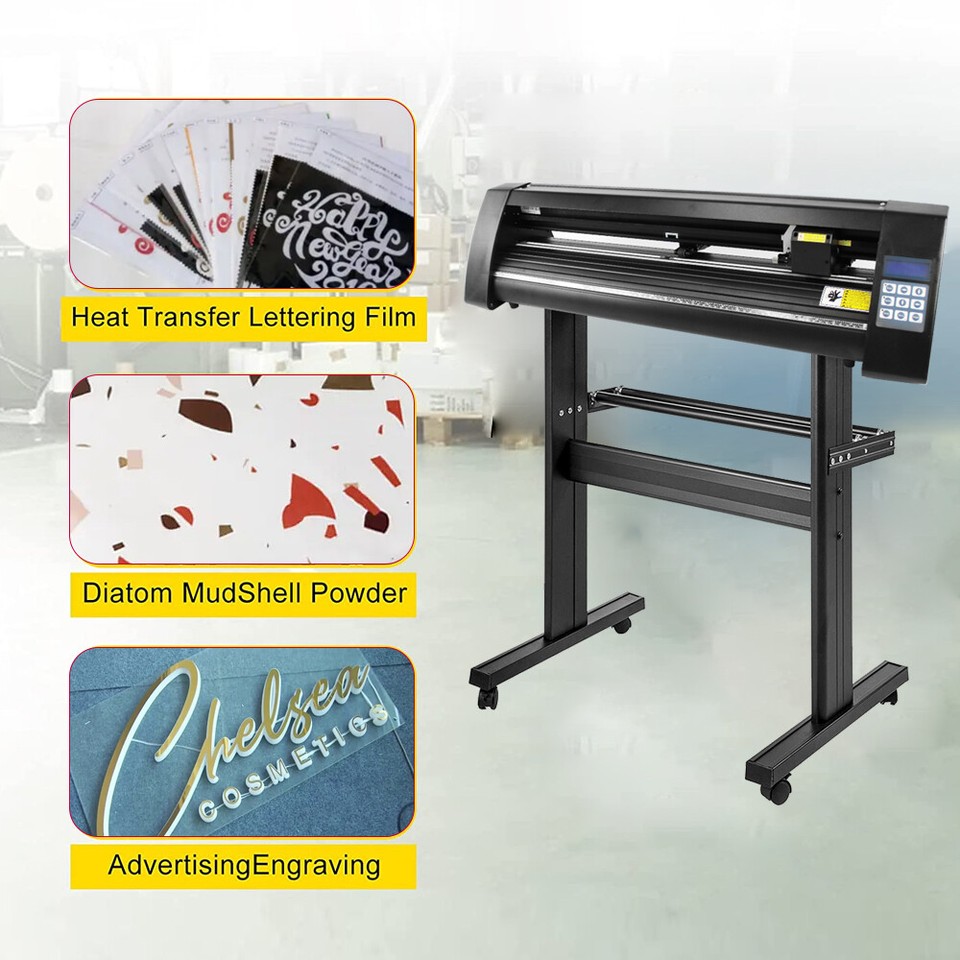 NEW EH721 VINYL PLOTTER CUTTER, OPTICAL EYE +STAND SOFTWARE OPTIONS ...