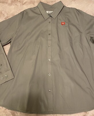 High Performance Walgreens Work Shirt Medium Uniform Men's Long Sleeve ...