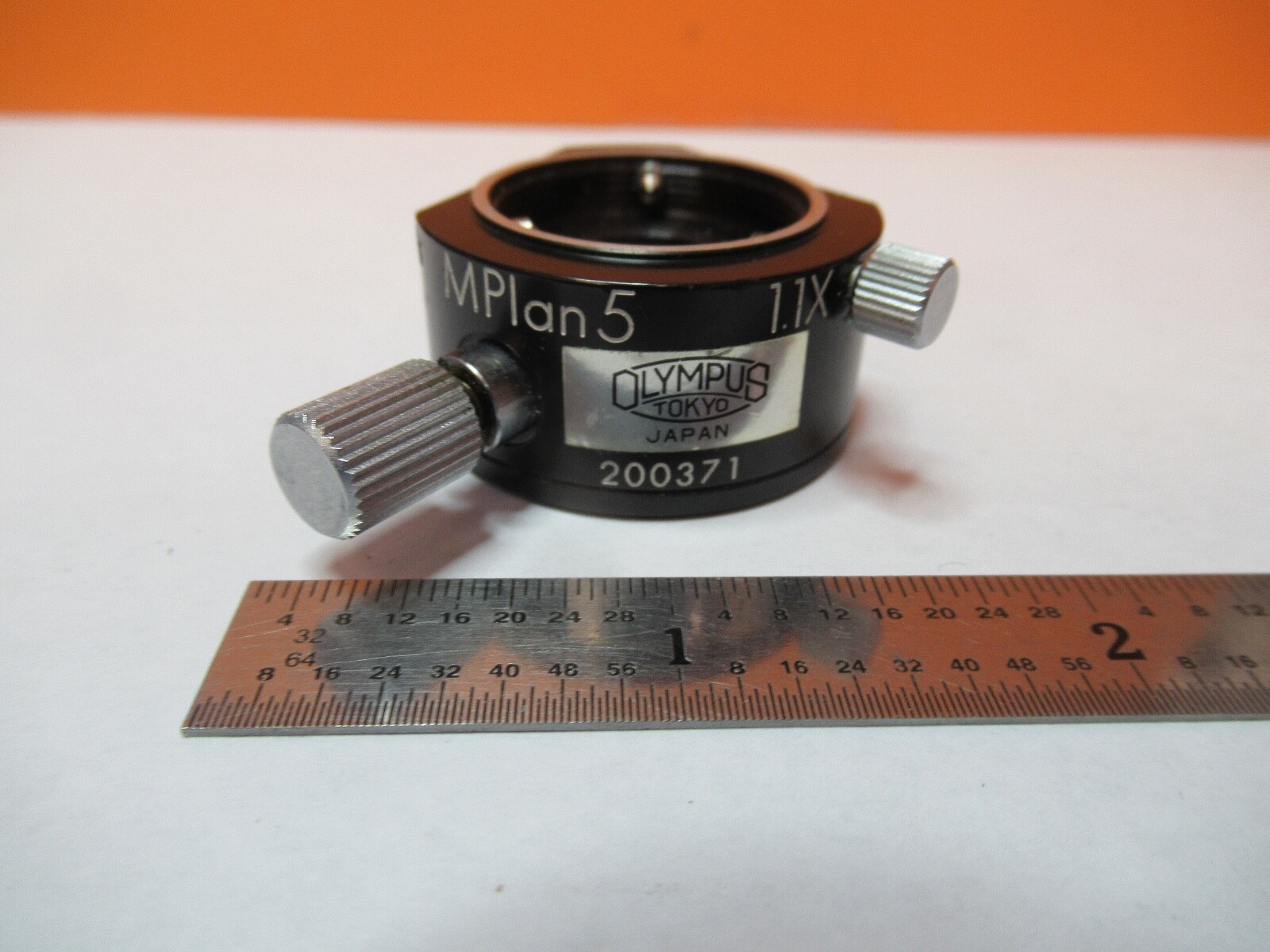 OLYMPUS JAPAN PLAN DIC PRISM MPLAN 5 OPTICS MICROSCOPE PART AS PICTURED ...