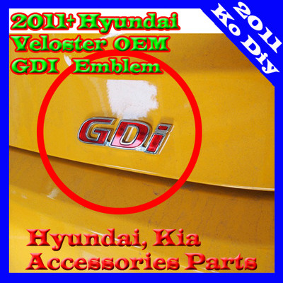 Rear Trunk GDI Emblem Genuine OEM For 2012 2013 2014 2015+ Hyundai ...