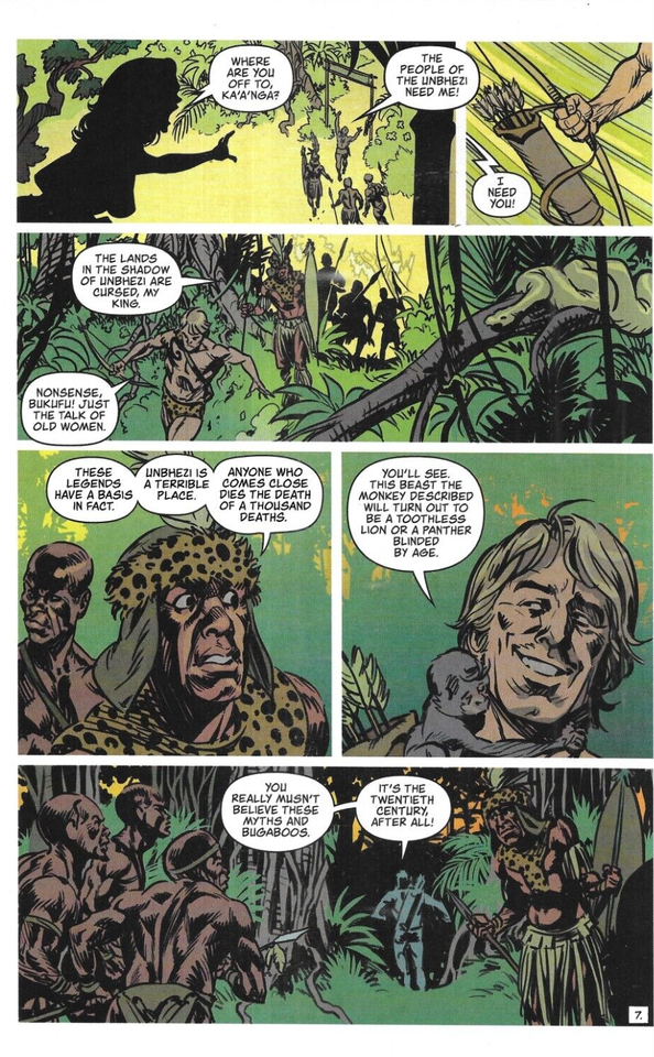 Jungle Comics 1 Cover A Kelsey Shannon Chuck Dixon Brian Denham 2019 ...