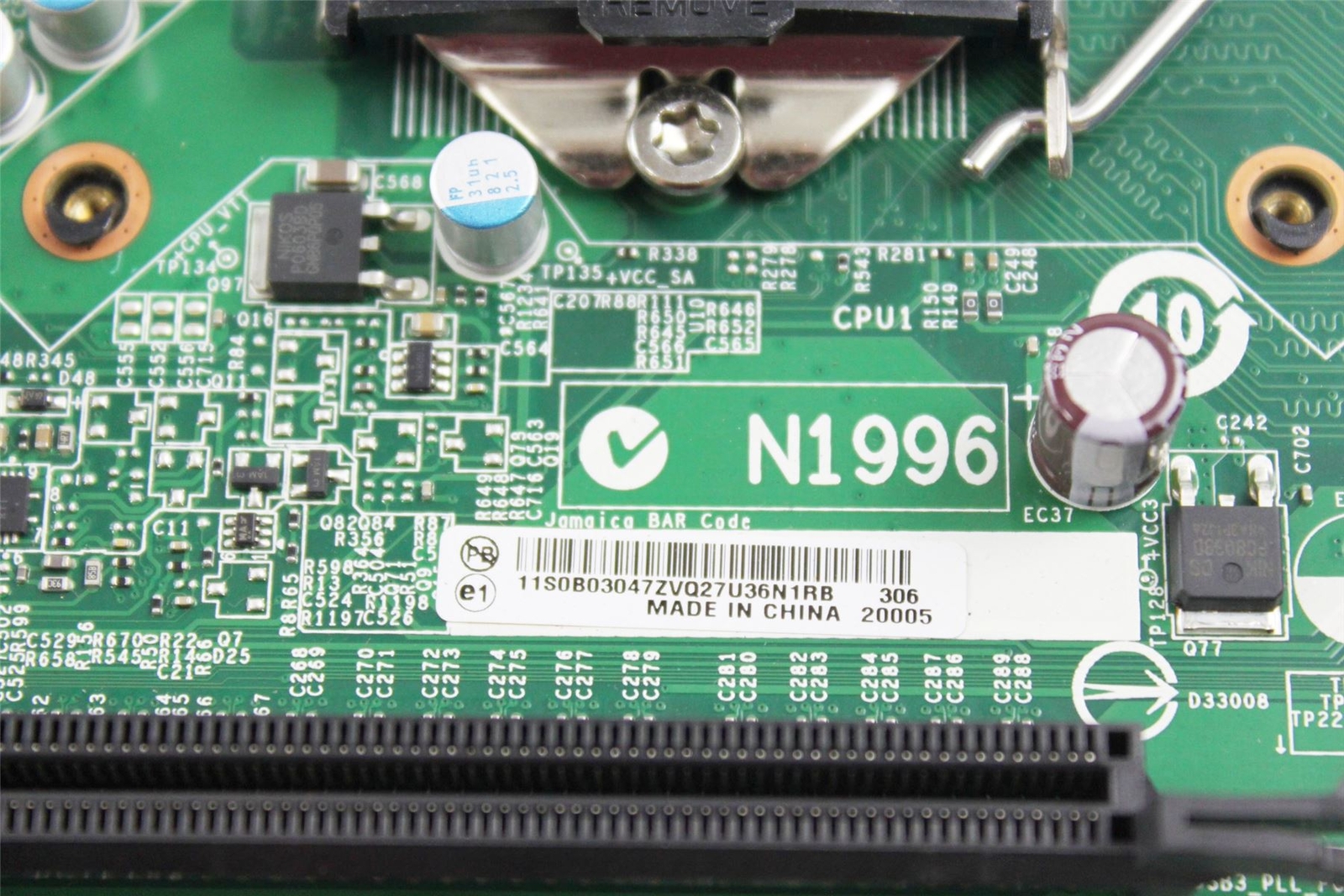 IBM Lenovo ThinkCentre M71E Desktop System Motherboard LGA 1155 IH61M ...