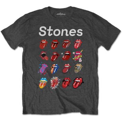 The Rolling Stones Unisex T-Shirt: No Filter Evolution (Soft Hand Inks ...
