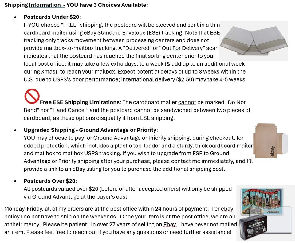 US Mail Card Postcard Columbia PA Mailman Franz Huld c1907 AW11 | eBay