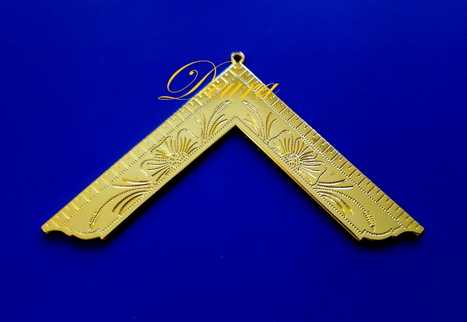 Masonic Collar Jewel Worshipful Master Gold Plated Large 4" Made by ...