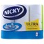 30 X Nicky Ultra 3Ply Kitchen Rolls White 3 Ply Super Absorbent Tissue ...