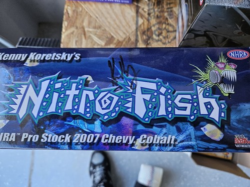 Kenny Koretsky 2007 Nitro Fish NHRA Chevy Cobalt Die Cast 1/24 Rare ...