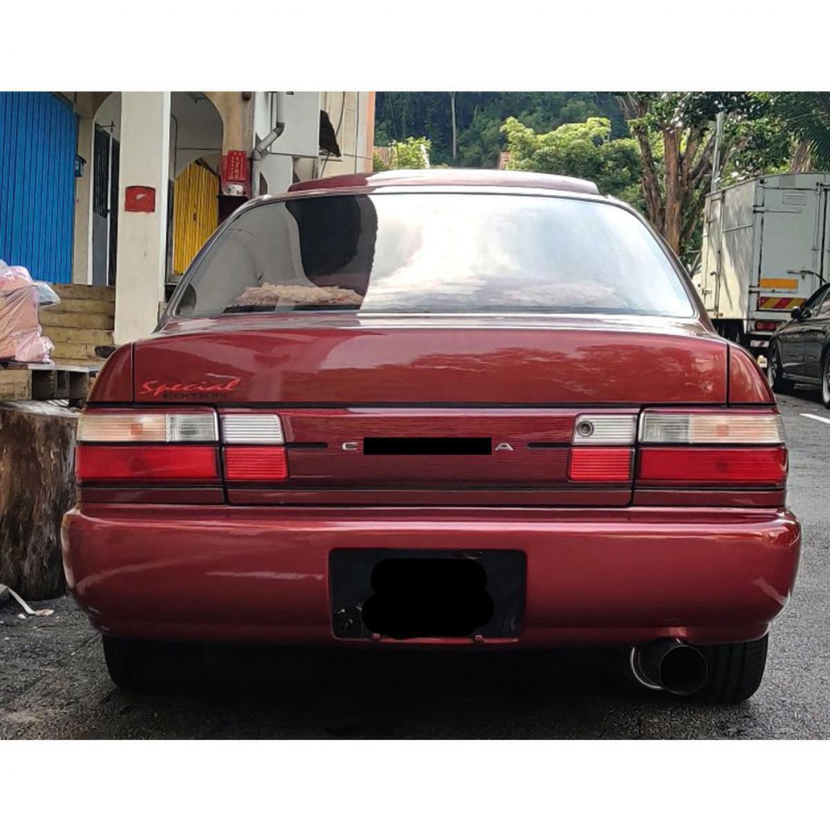 JDM Style Rear Trunk Panel Garnish For Toyota Corolla AE100 AE101 92-95 ...