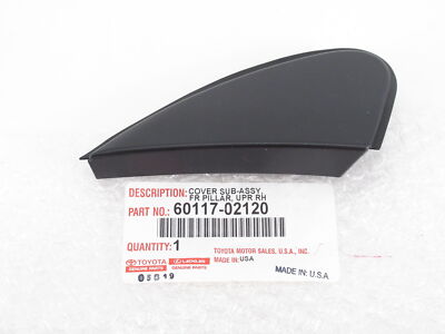 Genuine OEM Toyota 60117-02120 Passenger Front Trim Cover 2014-2019 ...
